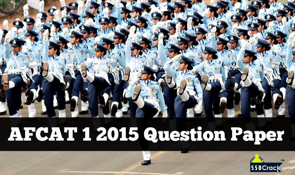 AFCAT 1 2015 Question Paper [Original]